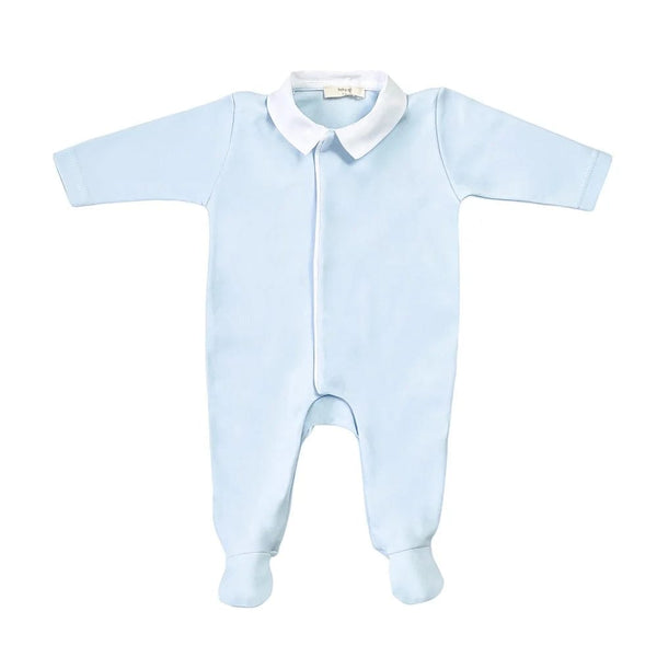 Baby Gi Boys Blue Angel Wings Babygrow | Bababoom Baby Boutique