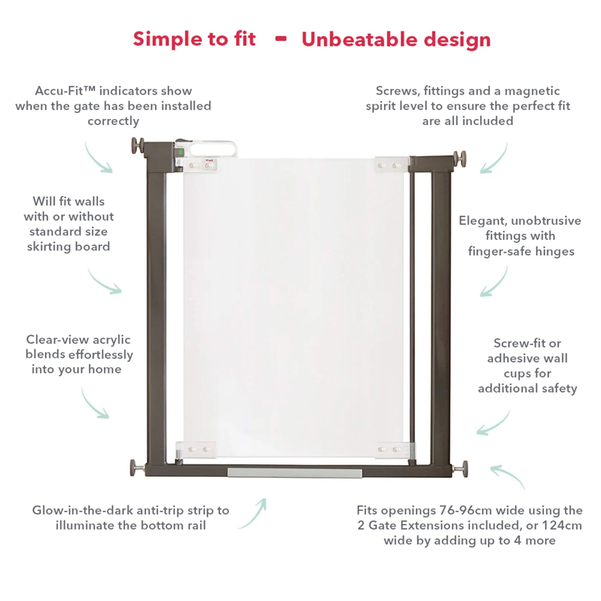 Safety 1st Baby Gate | Secure Baby Gate | Bababoom Baby Boutique